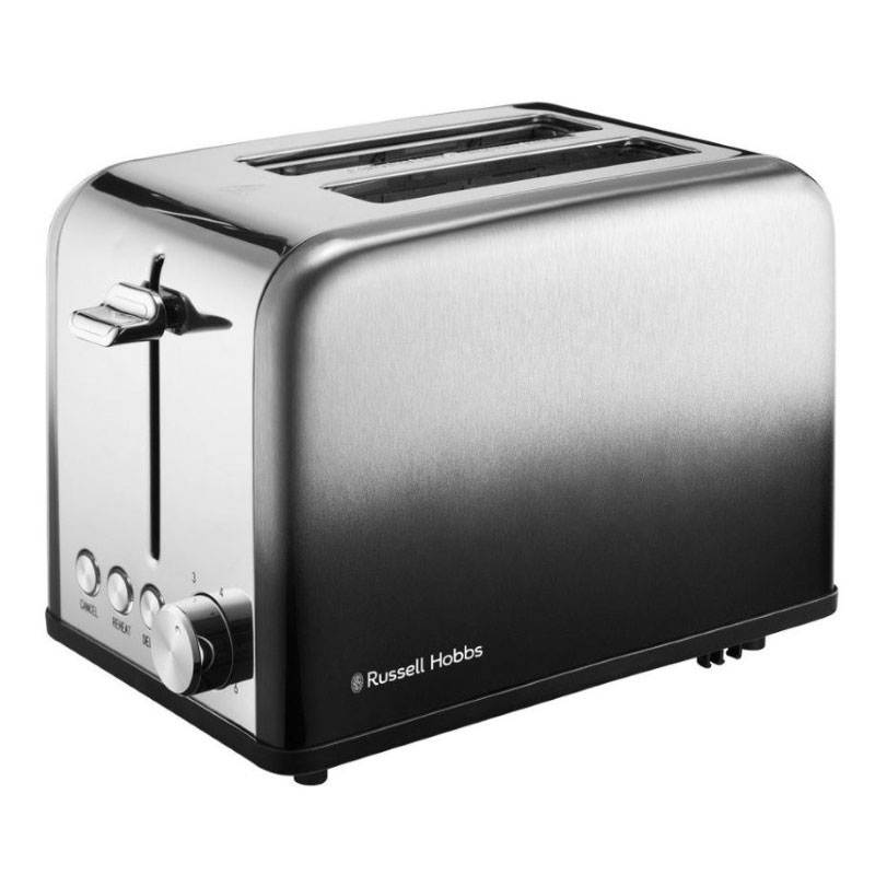 Russell Hobbs Black Ombre 2-Slice Toaster 815W - Friedman & Cohen