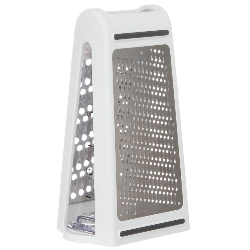 Prep Solutions Fine And Medium Food Grater With 2 Cup Canister ...