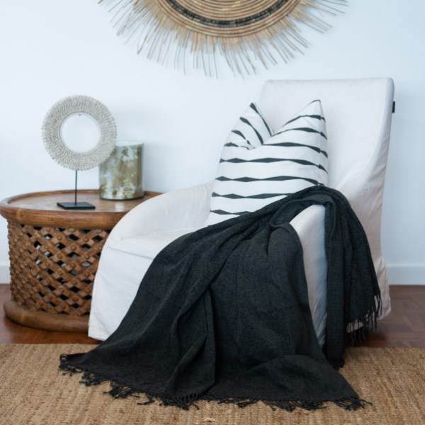 Aranda Chenille Throw - Friedman & Cohen