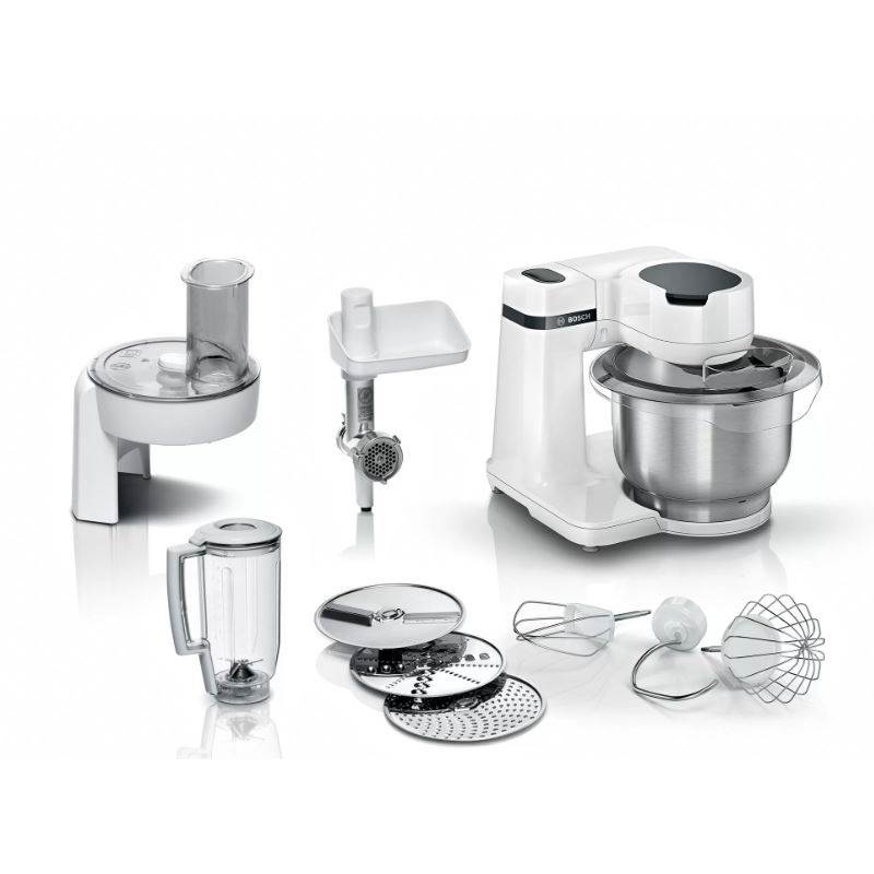 Bosch Kitchen Machine MUM Serie 2 - 700 White Set - Friedman & Cohen