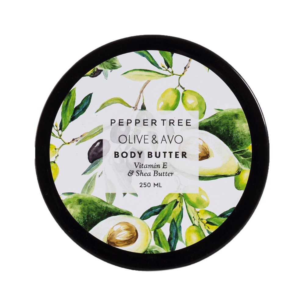 Pepper Tree Body Essentials Olive & Avo Body Butter 250 ml - Friedman ...