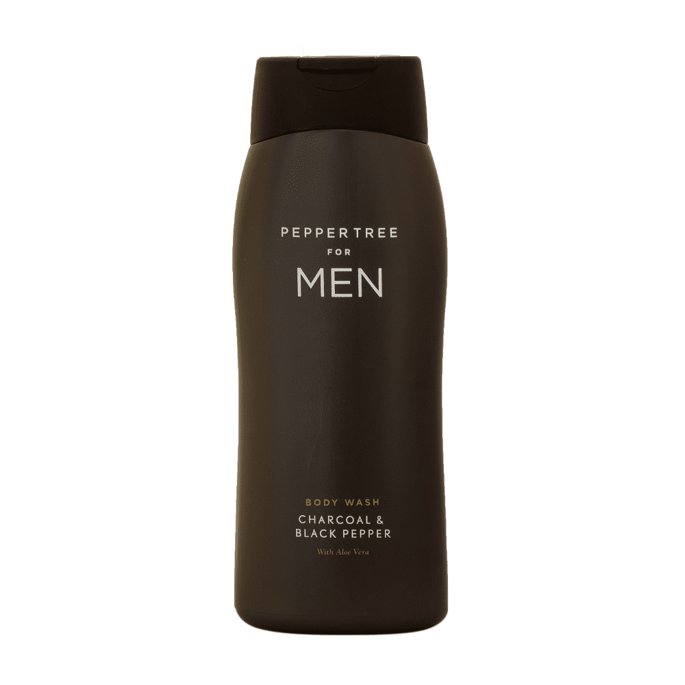 Pepper Tree For Men Charcoal and Black Pepper Body Wash 400 ml ...