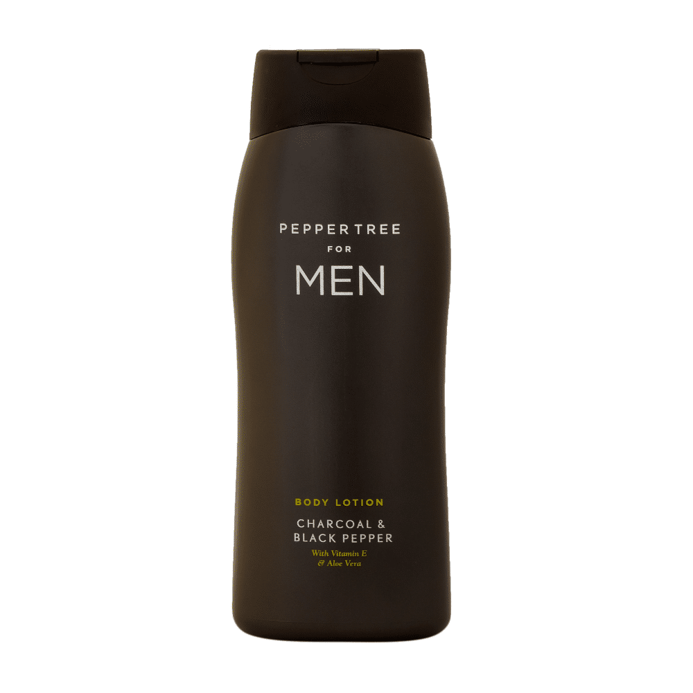 Pepper Tree For Men Charcoal and Black Pepper Body Lotion 400ml ...