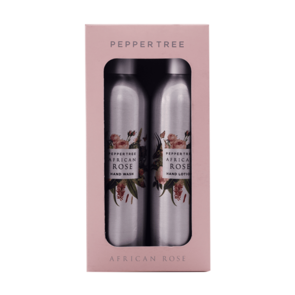 Pepper Tree African Rose Hand Wash & Lotion Set 250 ml - Friedman & Cohen