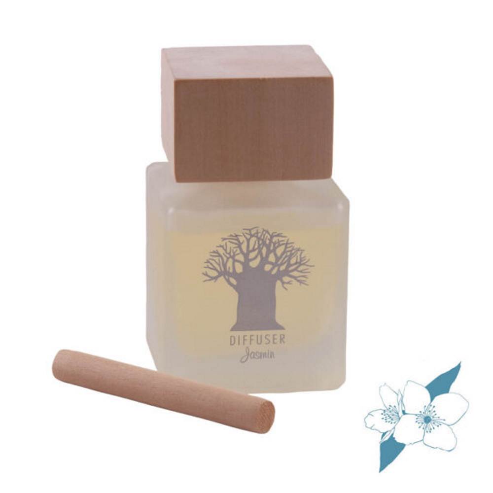Mockana Wooden Top Diffuser Jasmin 160ml - Friedman & Cohen