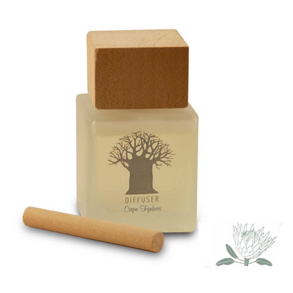 Mockana Wooden Top Diffuser Cape Fynbos 160ml - Friedman & Cohen