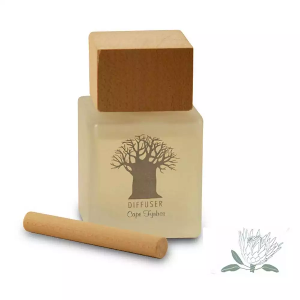 Mockana Wooden Top Diffuser Cape Fynbos 160ml - Friedman & Cohen