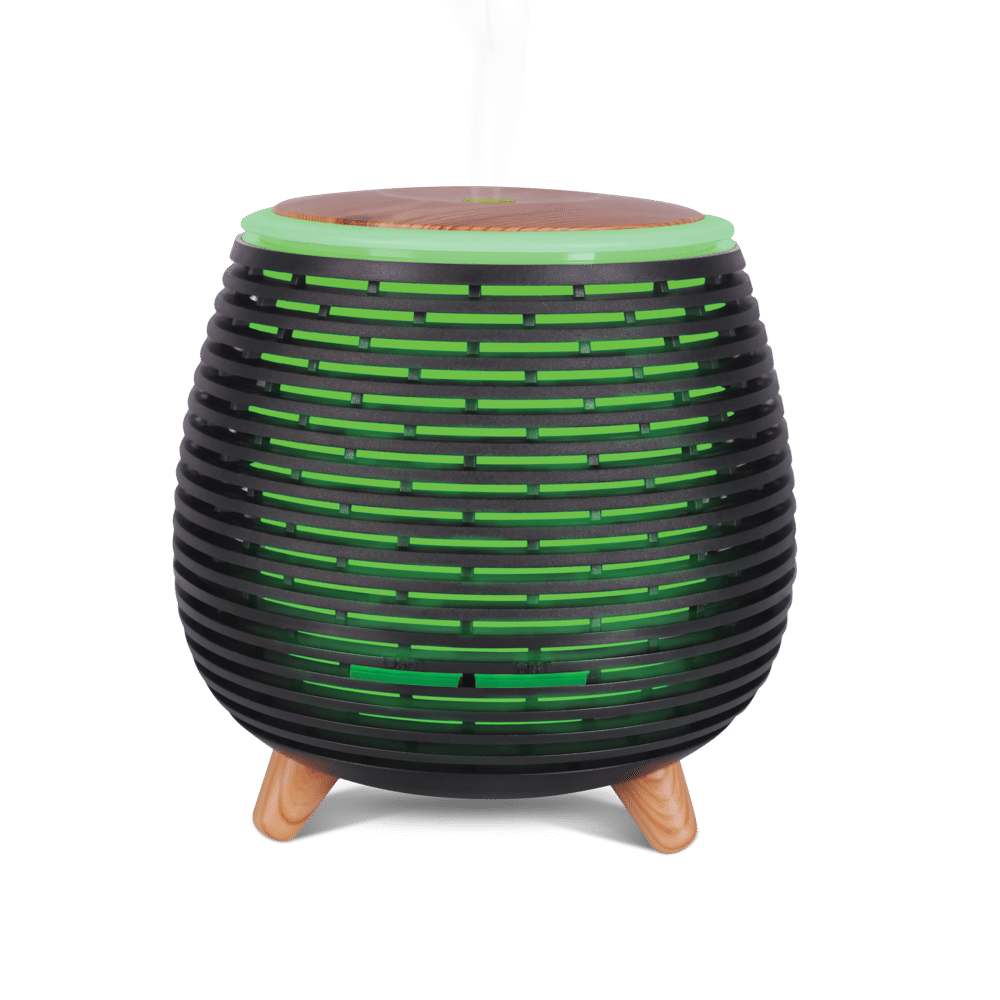 ZEN Tranquil Series Ultrasonic Essential Oil Diffuser Black - Friedman ...