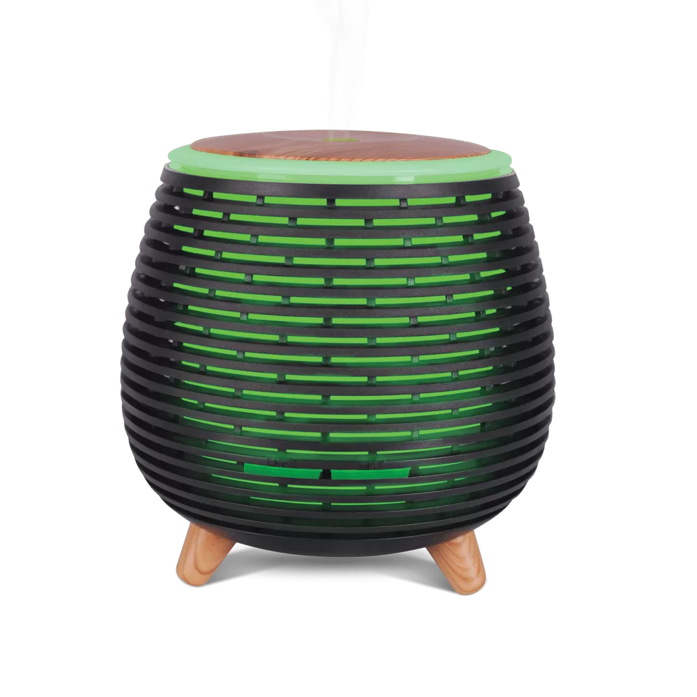 ZEN Tranquil Series Ultrasonic Essential Oil Diffuser Black - Friedman & Cohen