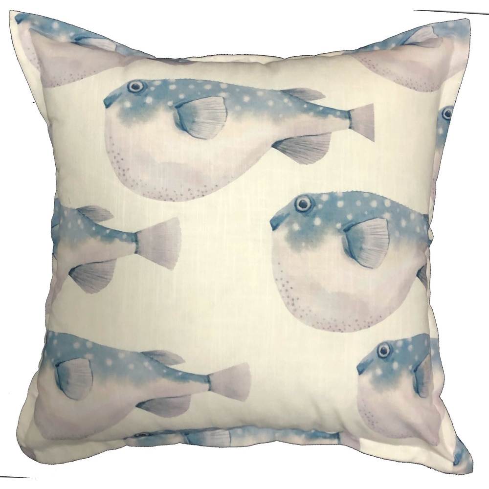 Blow Fish Scatter Cushion - Friedman & Cohen