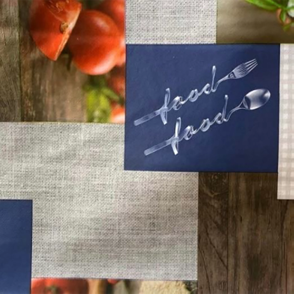 Food Plastic Tablecloth 140cm x 180cm - Friedman & Cohen