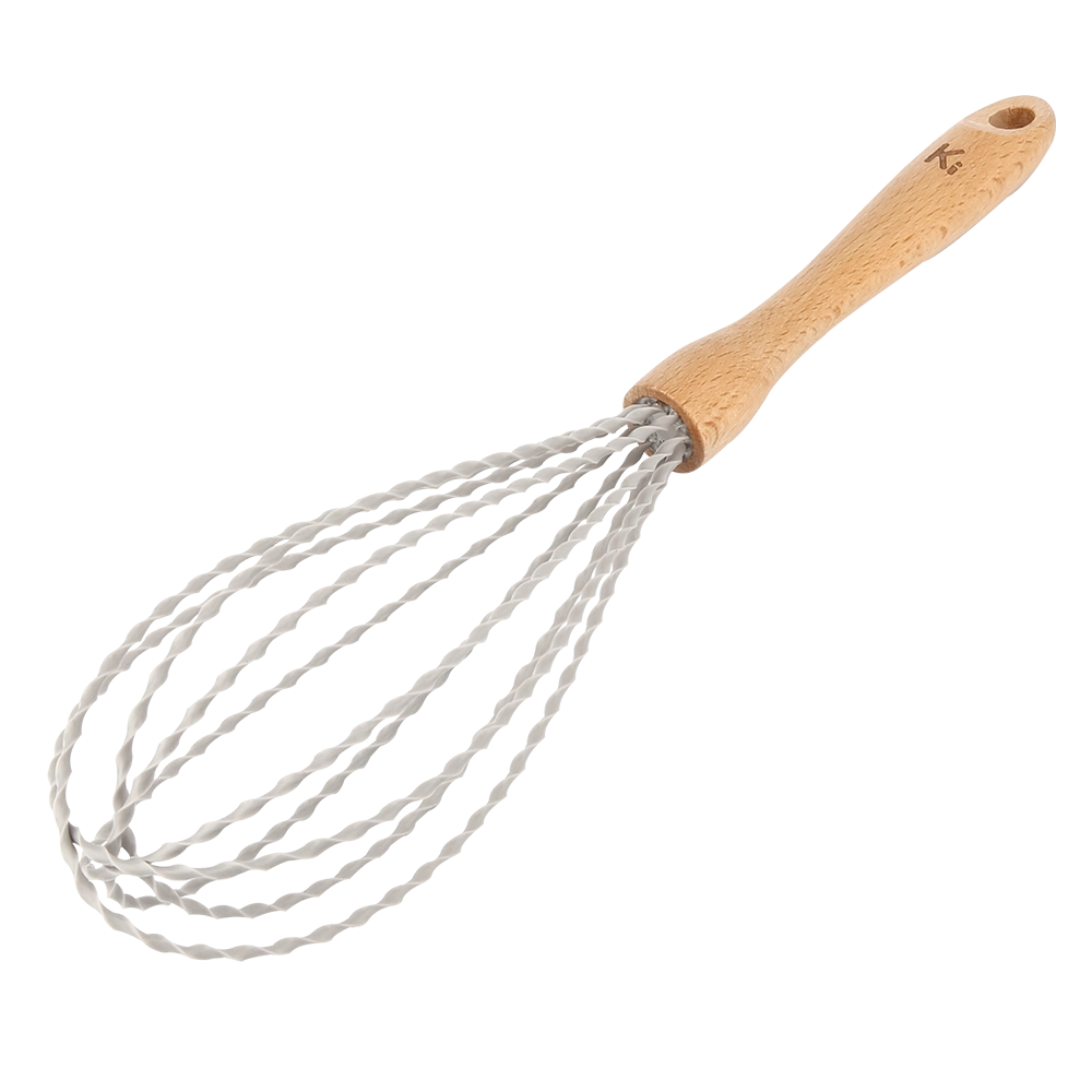 Kitchen Inspire Large Beechwood Whisk - Friedman & Cohen
