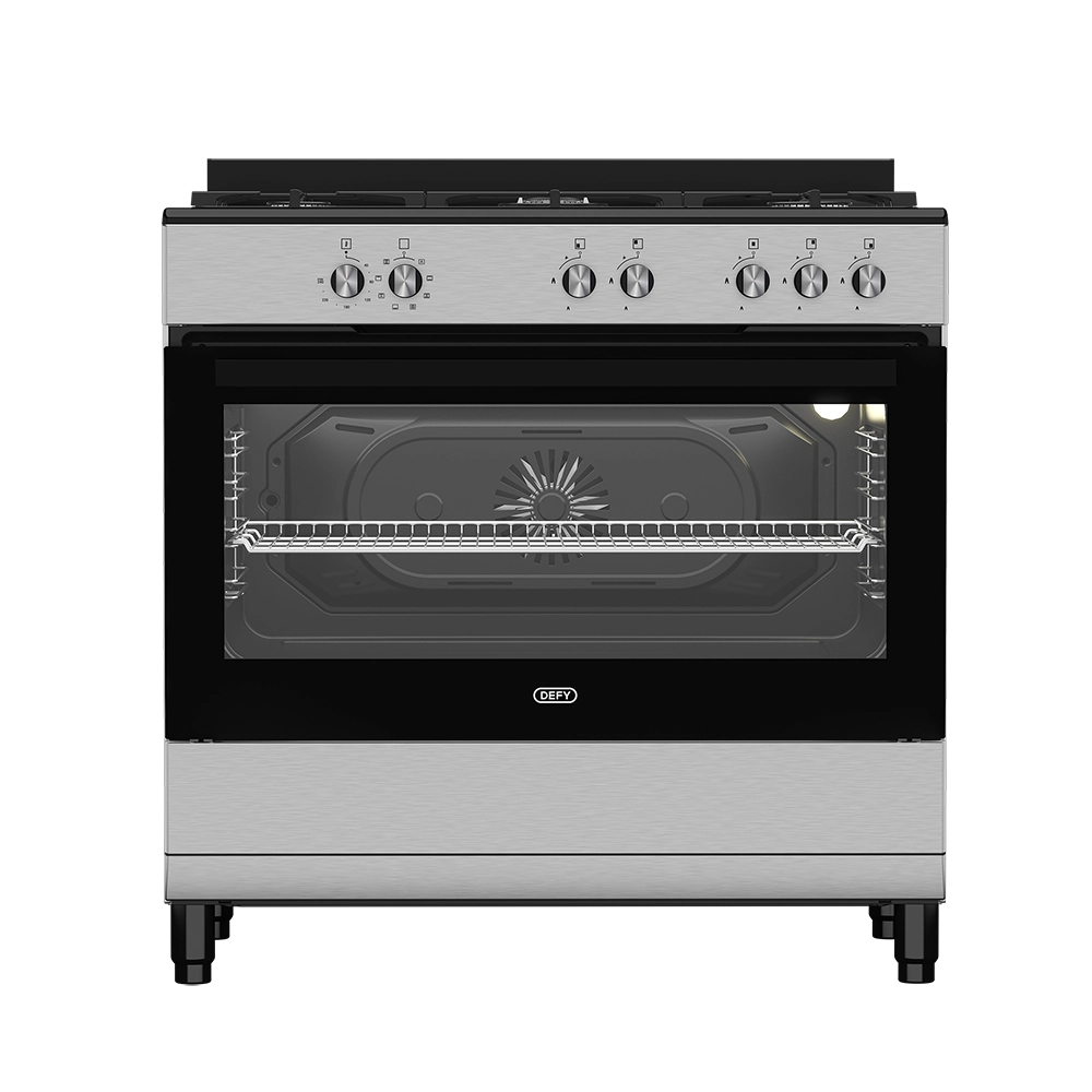 Defy 90cm New York Multifunction Range Cooker with Thermofan Black ...