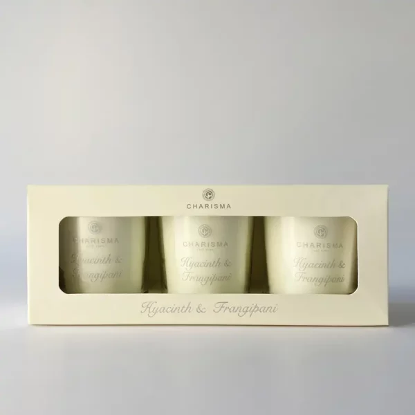 Charisma Classic Luxury Scented 3x Candle set (3 x 75g) - Friedman & Cohen