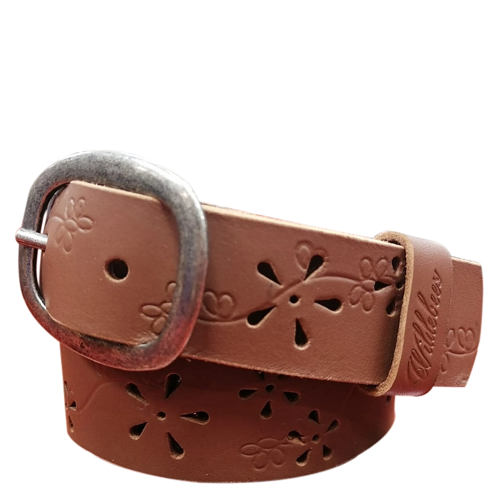Wildebees Emboss and Cut Out Belt - Friedman & Cohen
