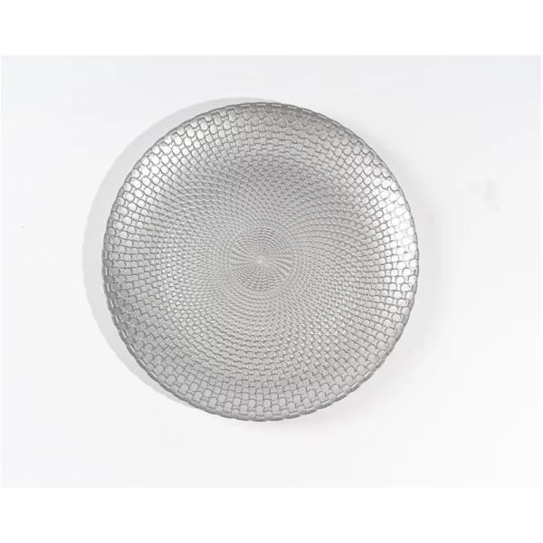 Eetrite Silver Charger 33cm - Friedman & Cohen