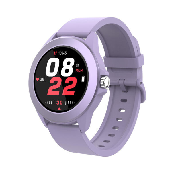 Volkano Splash Series Round Smartwatch - Purple - Friedman & Cohen