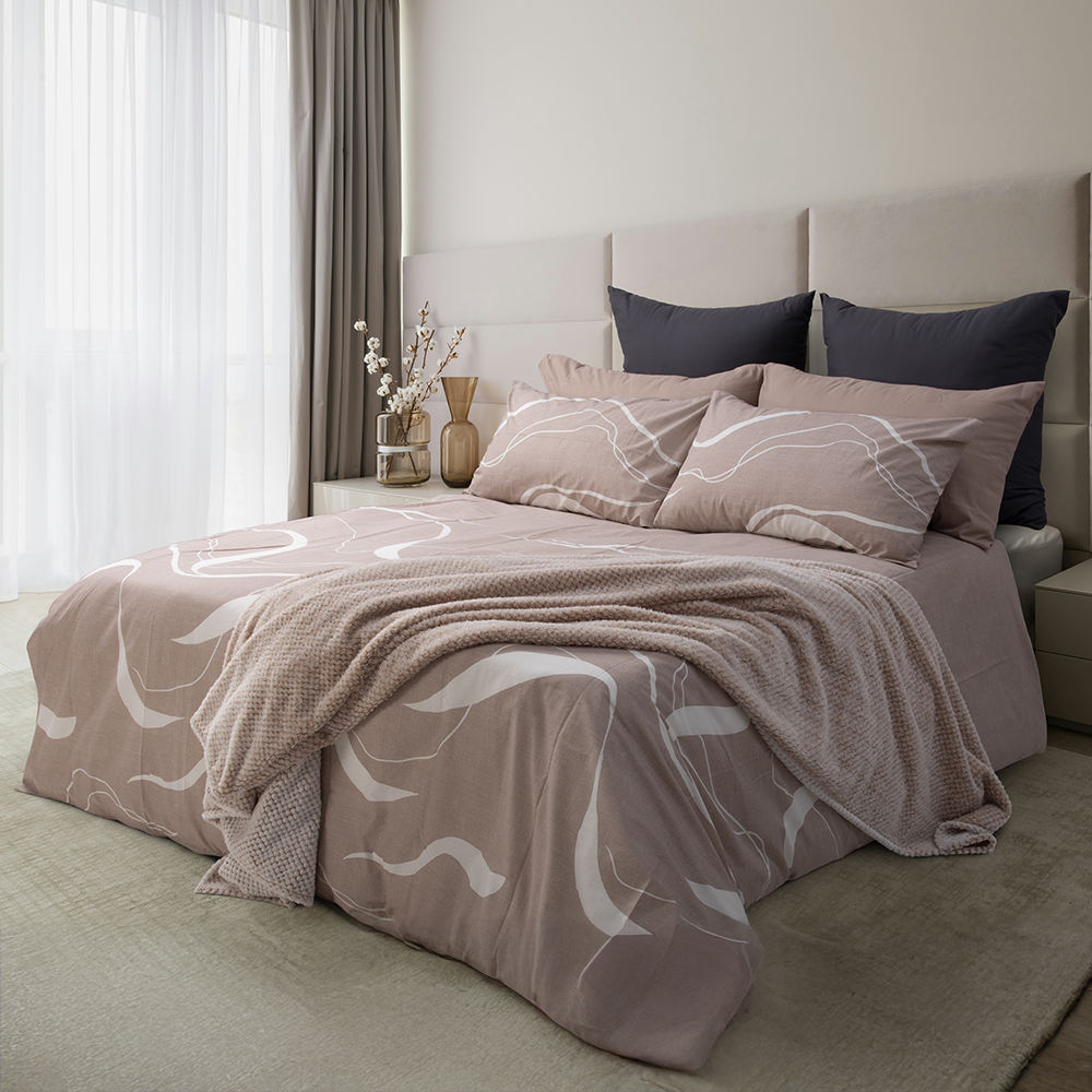 Horrockses Modern Tonal Abstract Duvet Cover Set - Friedman & Cohen