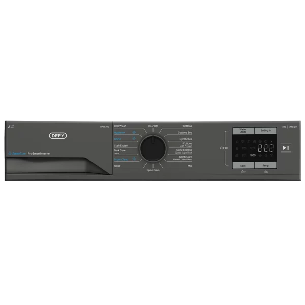 Defy 8kg Front Loader SteamCure Washing Machine - DAW396 - Friedman & Cohen
