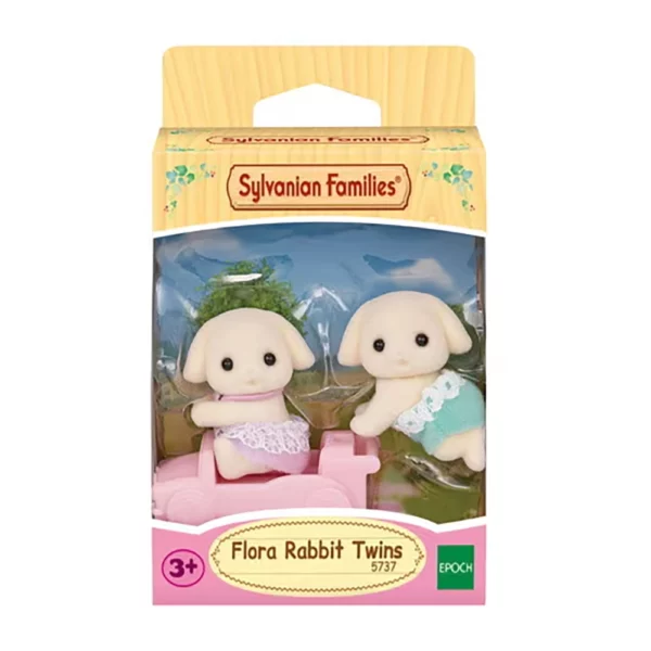 Sylvanian Families Flora Rabbit Twins - Friedman & Cohen